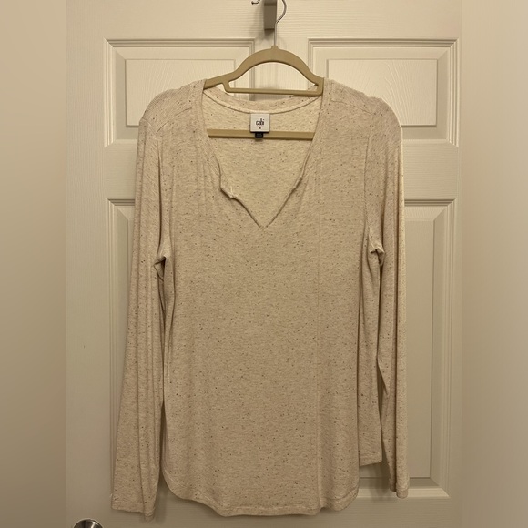 CAbi | Tops | Cabi Tee In Oatmeal Size M Excellent Condition Worn A Few ...